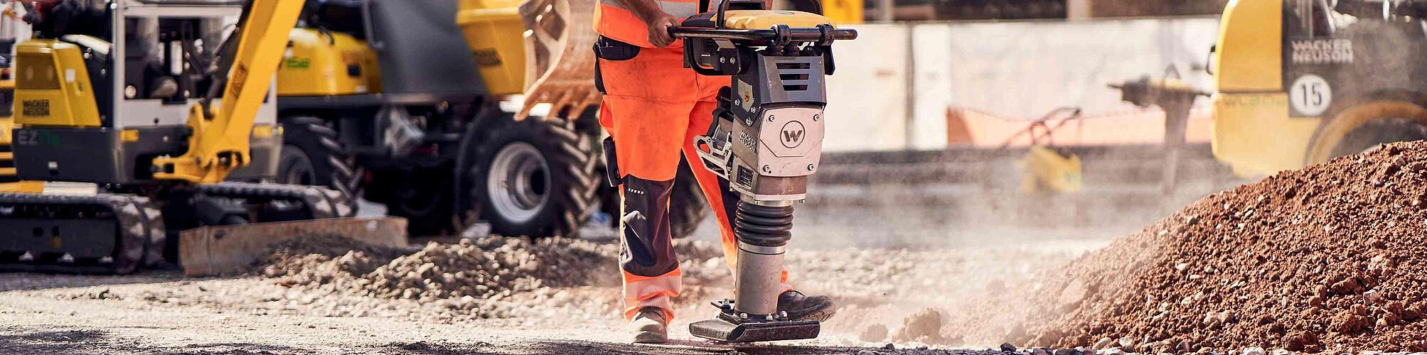 Apisonadores vibratorios | Wacker Neuson